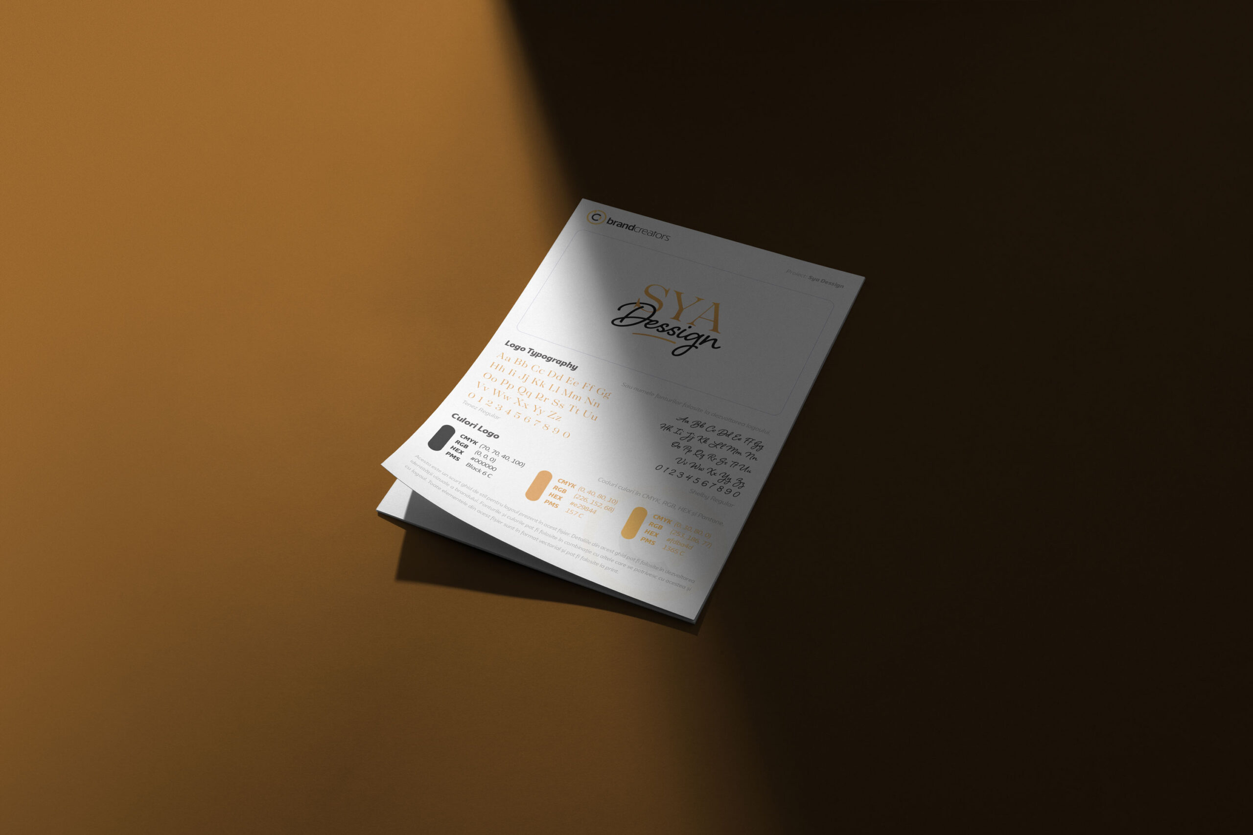 Sya Dessign: Creare Logo Firmă Fashion - Portofoliu - Brand Creators